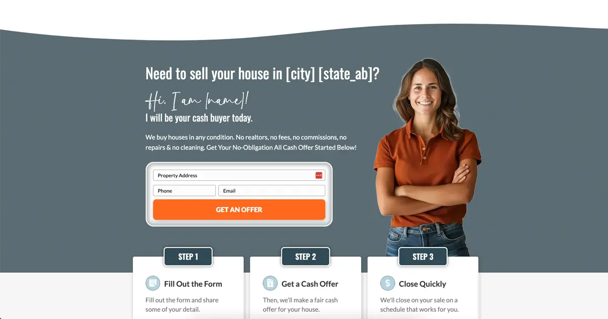 Traditional Colonial Template - Home - Sell My House Fast for Cash ...